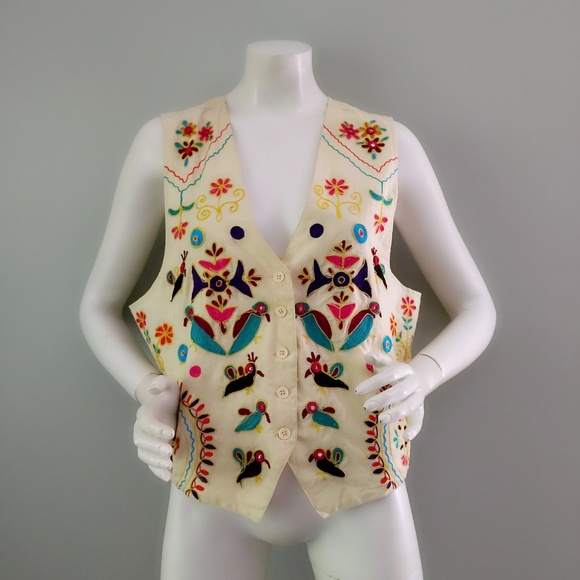 Bechamel | Jackets & Coats | Vtg Bechamel India Soutache Embroidered ...